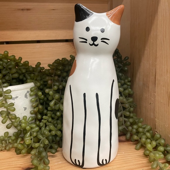 Accents | Cute Cat Vase | Poshmark